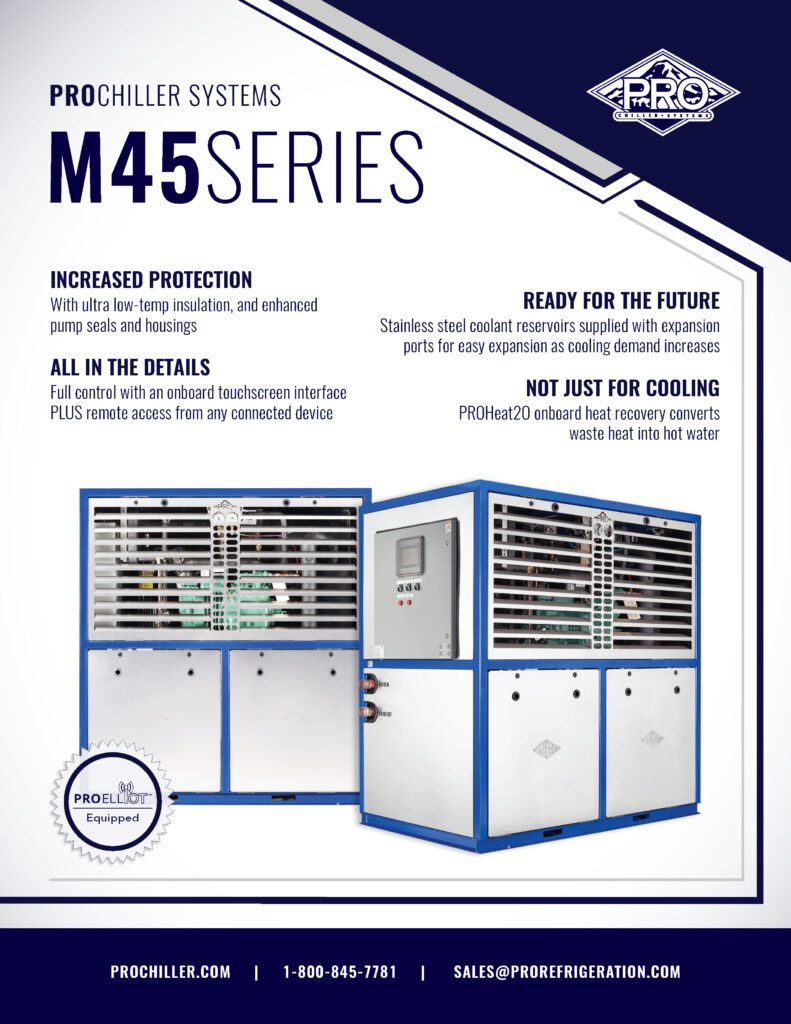 PRO 20HP M45 Series Low Temp Chiller - Pro Refrigeration, Inc